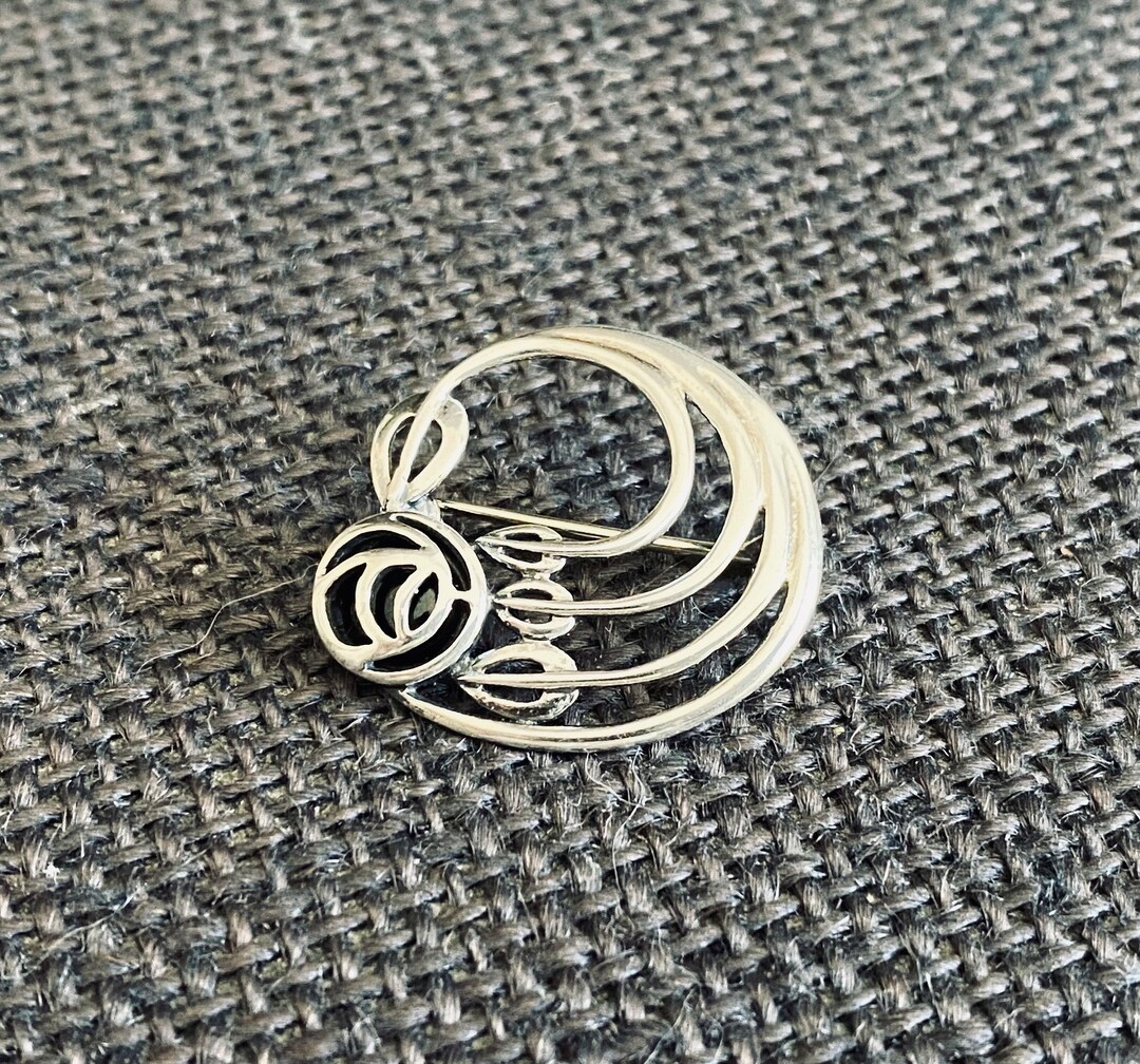 Vintage Sterling Silver Brooch Vintage Brooch Vintage Pin Vintage ...