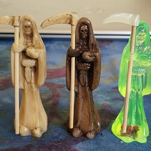 Holy Death Statue/estatua Santa Muerte - Etsy