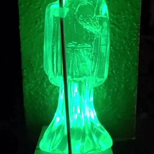 7 Inch Multicolored Santa Muerte/holy Death Lamp With Removable Base - Etsy