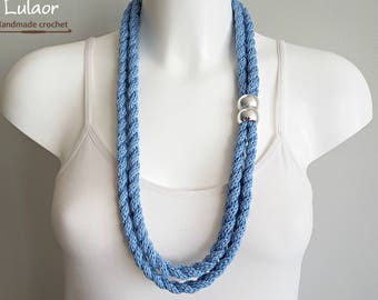 Multi loop necklace | Etsy