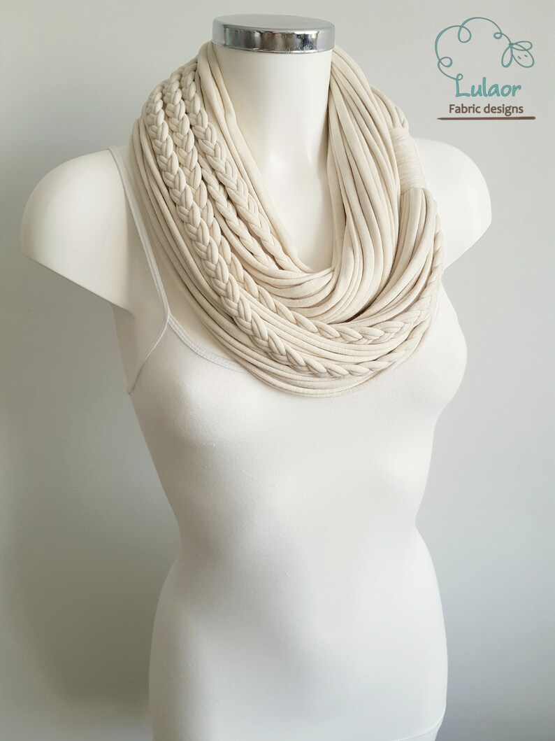 Unique Scarfscarves for Women Loop Scarf Cotton Fabric | Etsy