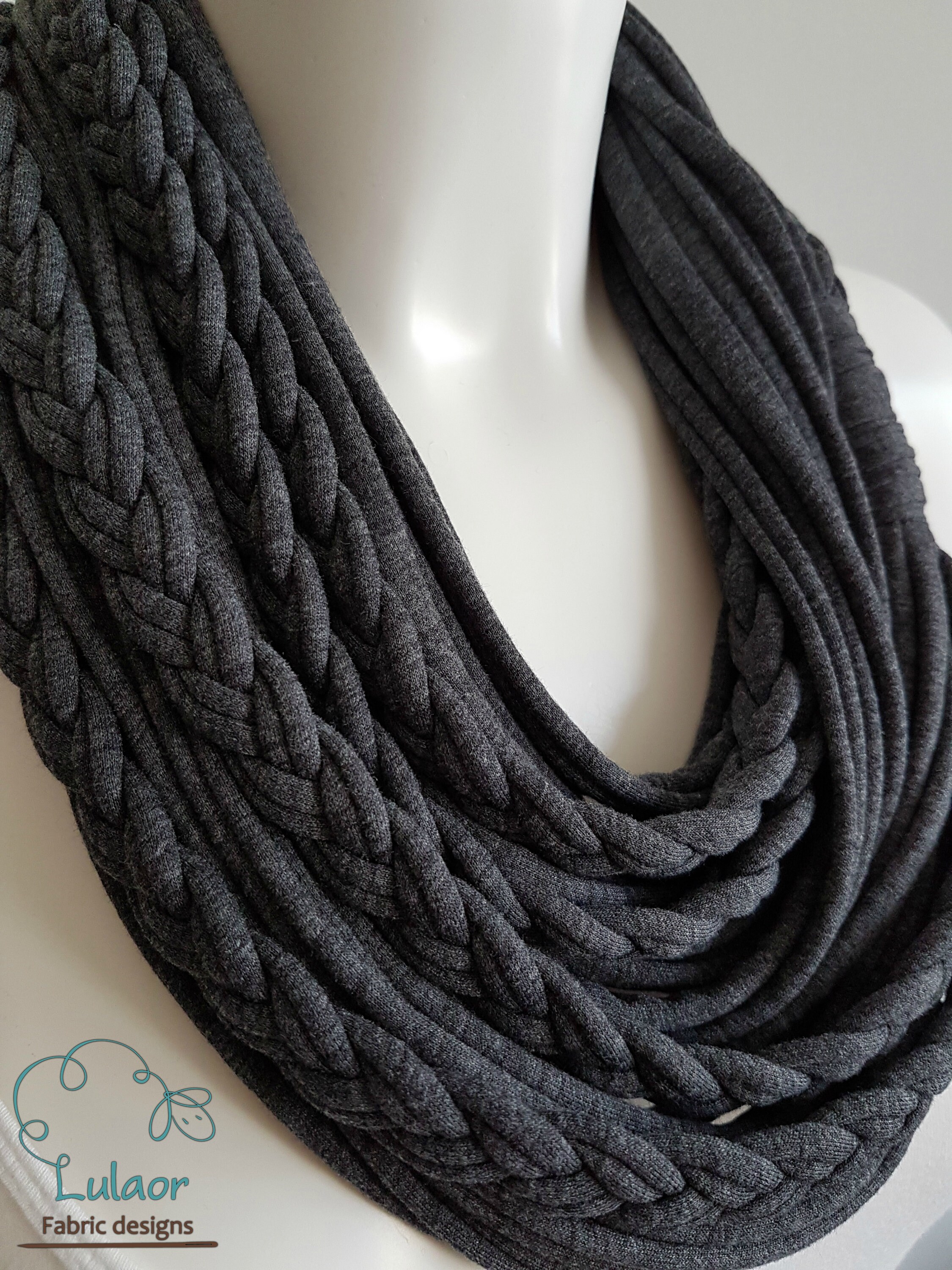 T Shirt Scarf T Shirt Infinity Scarf Loop Scarf Fabric | Etsy