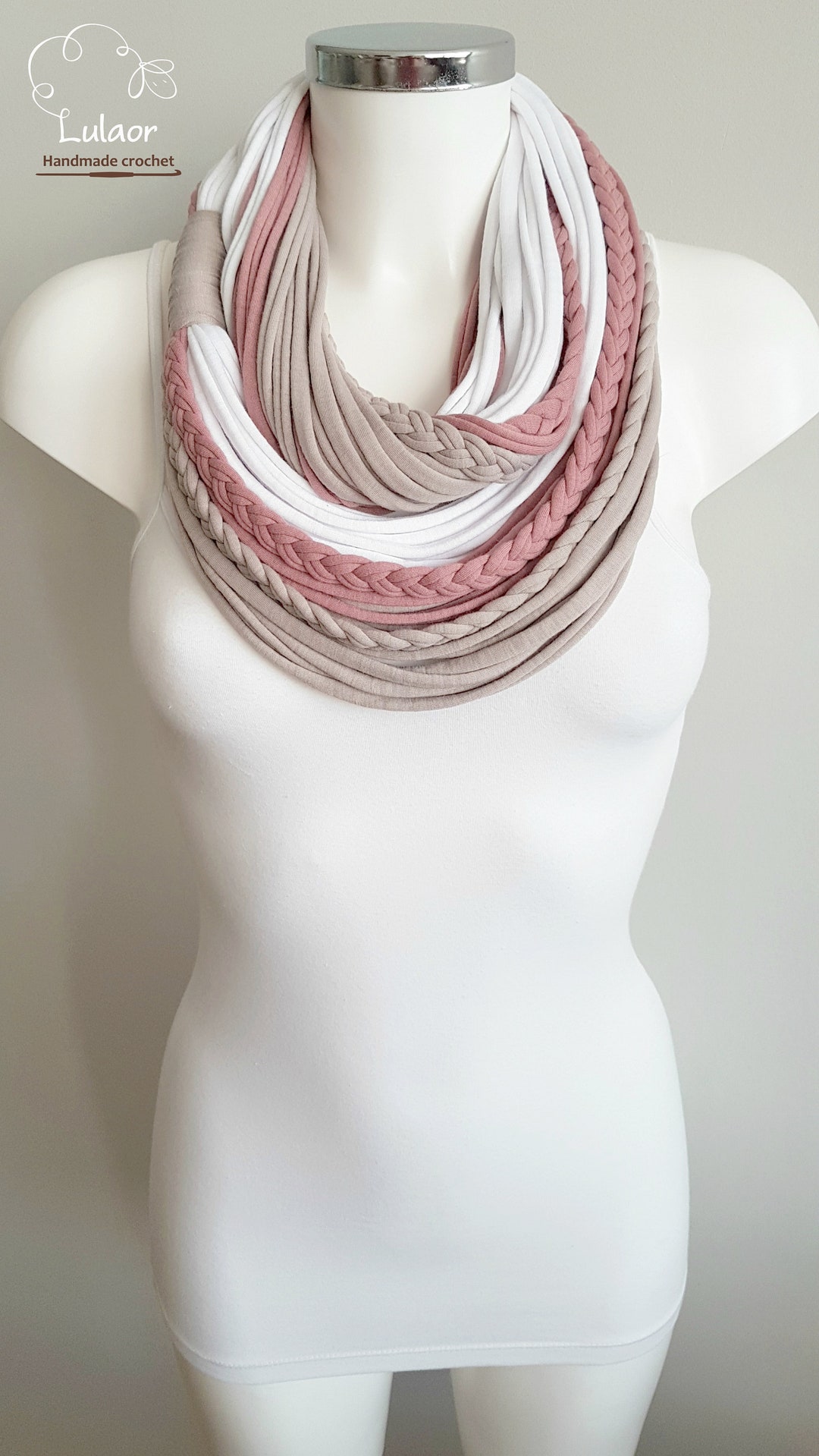 Unique Scarf,scarves for Women, Loop Scarf, Cotton Fabric Scarf, Unique ...