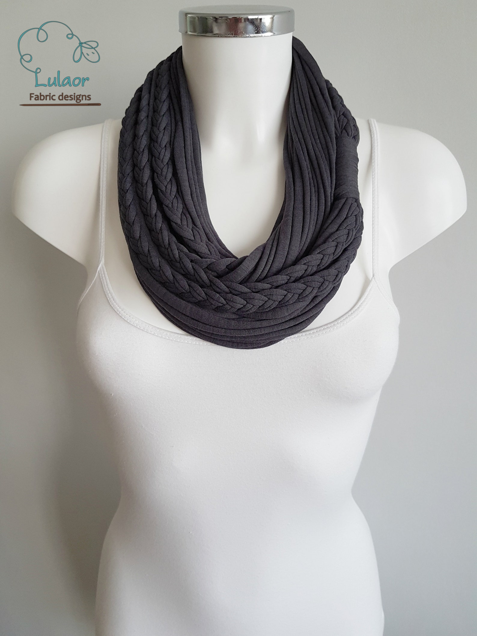 T Shirt Scarf T Shirt Infinity Scarf Loop Scarf Fabric | Etsy