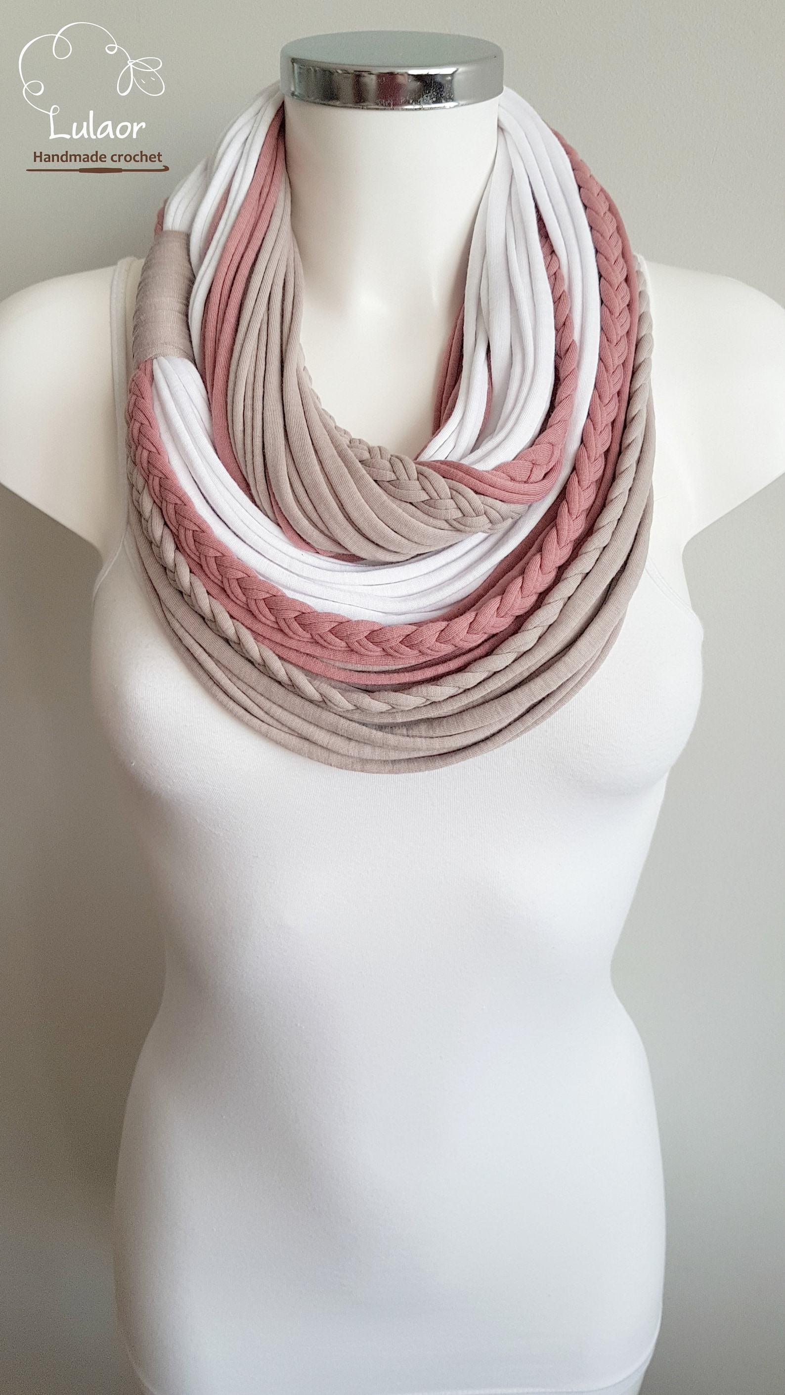 Unique Scarf,scarves for Women, Loop Scarf, Cotton Fabric Scarf, Unique ...