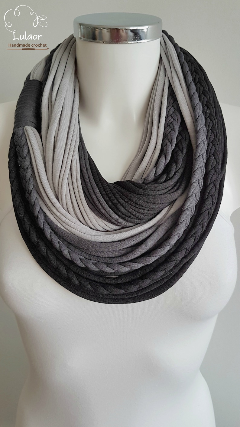 Infinity Scarf for Women Loop Scarf Winter Cotton Fabric - Etsy