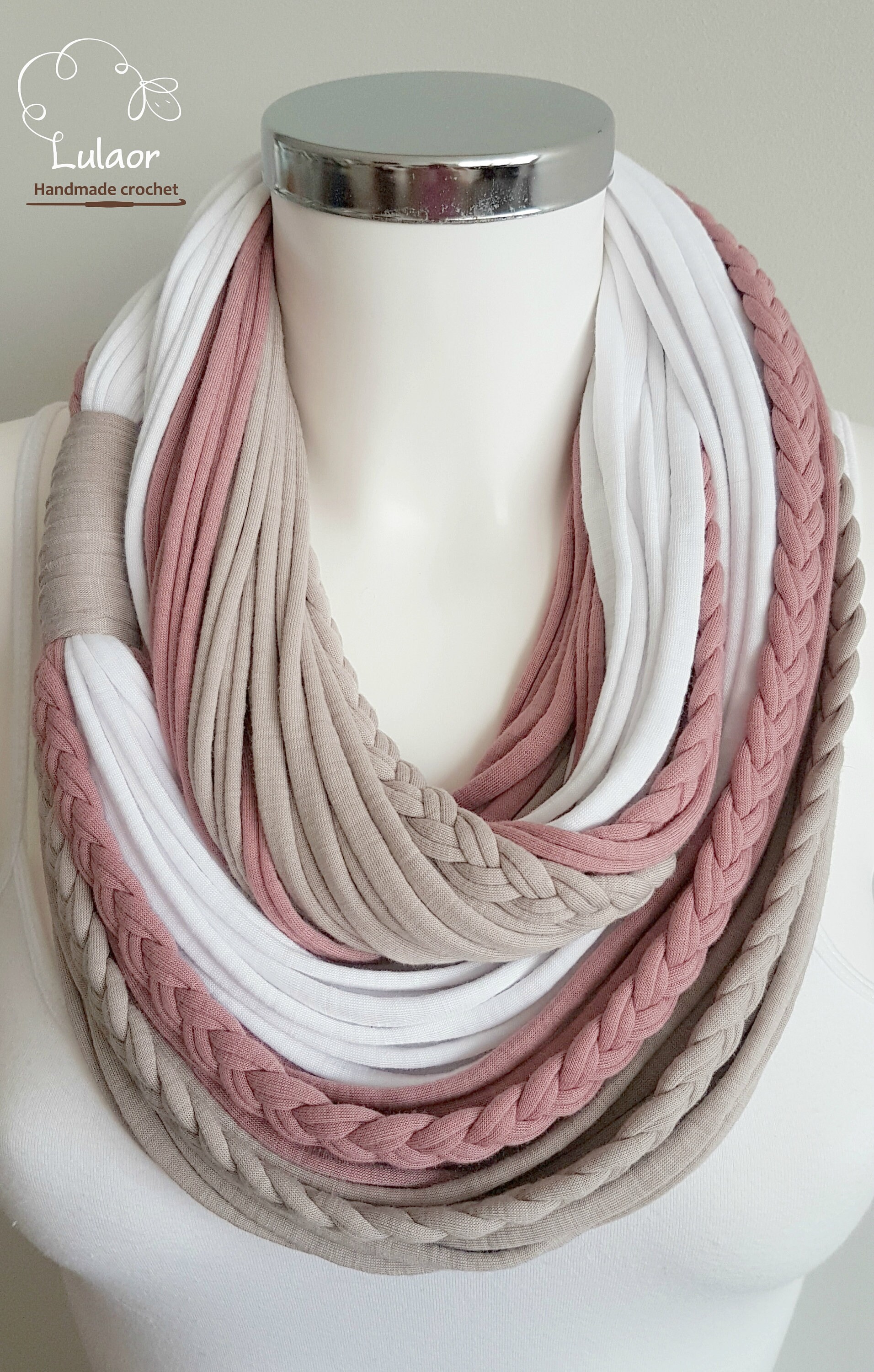 Unique Scarf,scarves for Women, Loop Scarf, Cotton Fabric Scarf, Unique ...