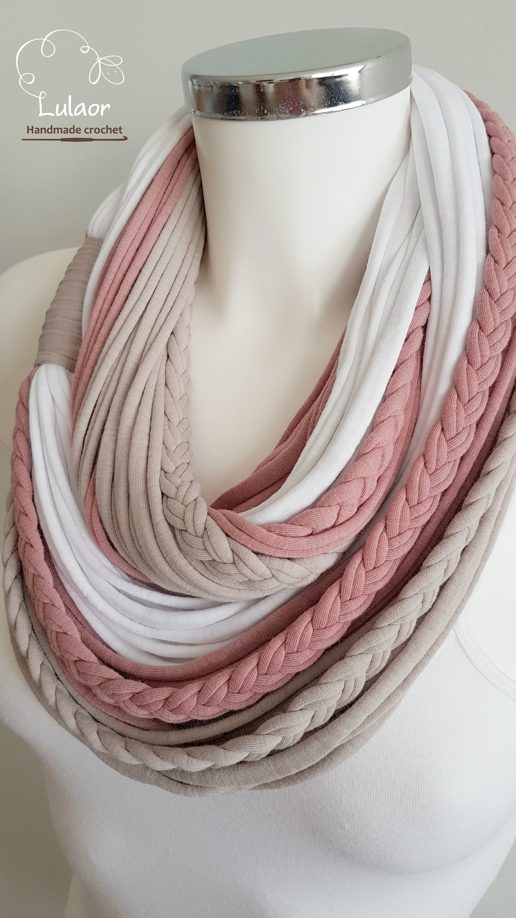 Unique Scarf,scarves for Women, Loop Scarf, Cotton Fabric Scarf, Unique ...