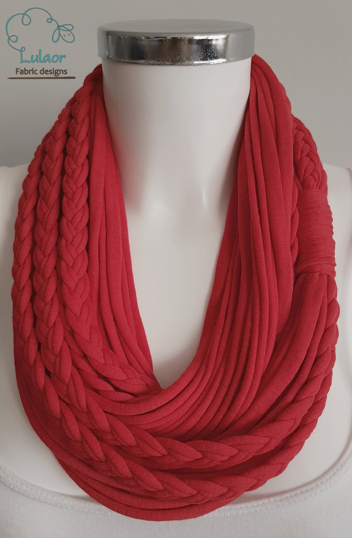 T Shirt Scarf T Shirt Infinity Scarf Loop Scarf Fabric - Etsy