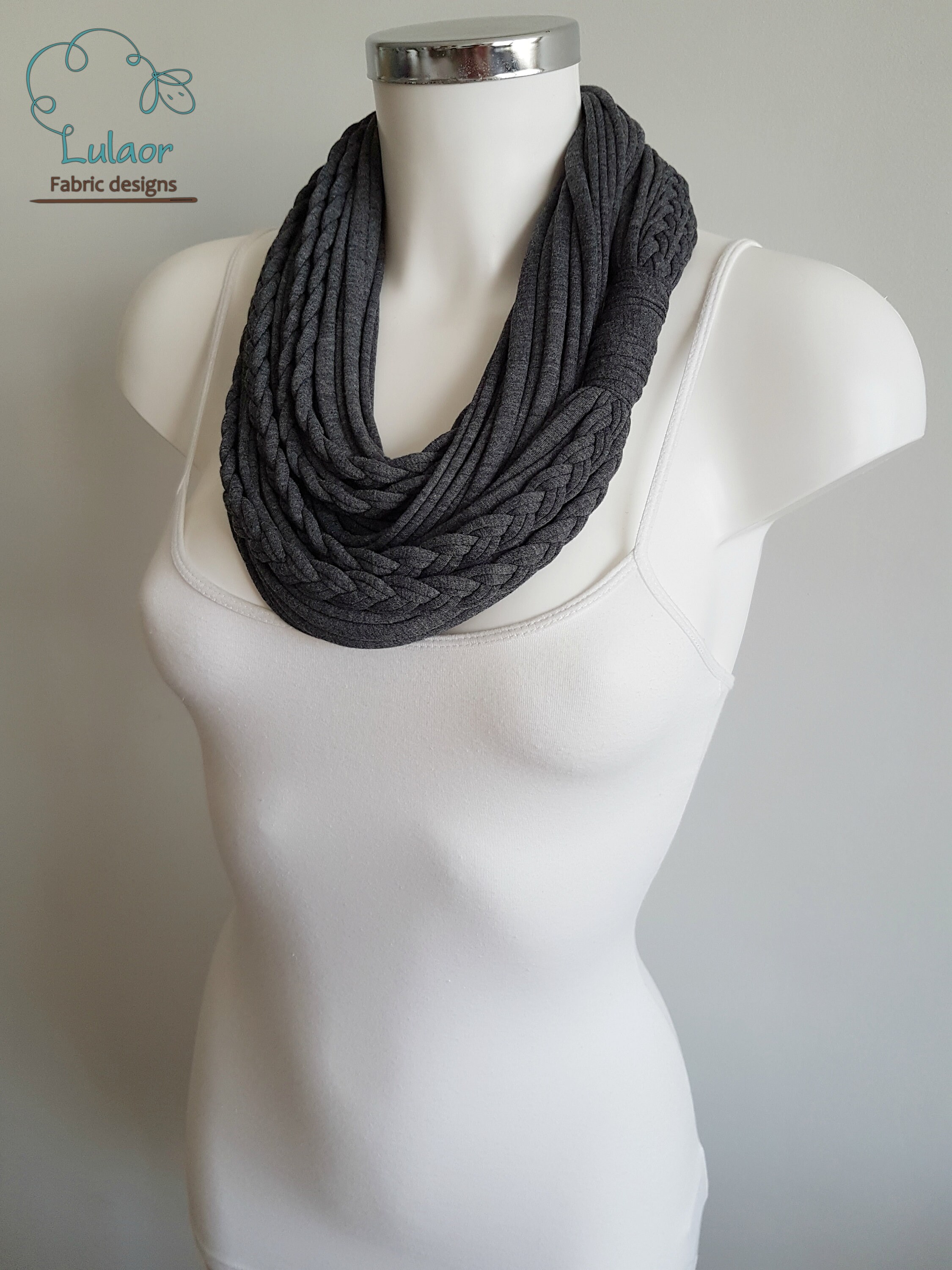 T Shirt Scarf T Shirt Infinity Scarf Loop Scarf Fabric | Etsy
