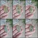 Grooved Cabochon, Prehnite Grooved Stone, Brass Framed Stones for ...