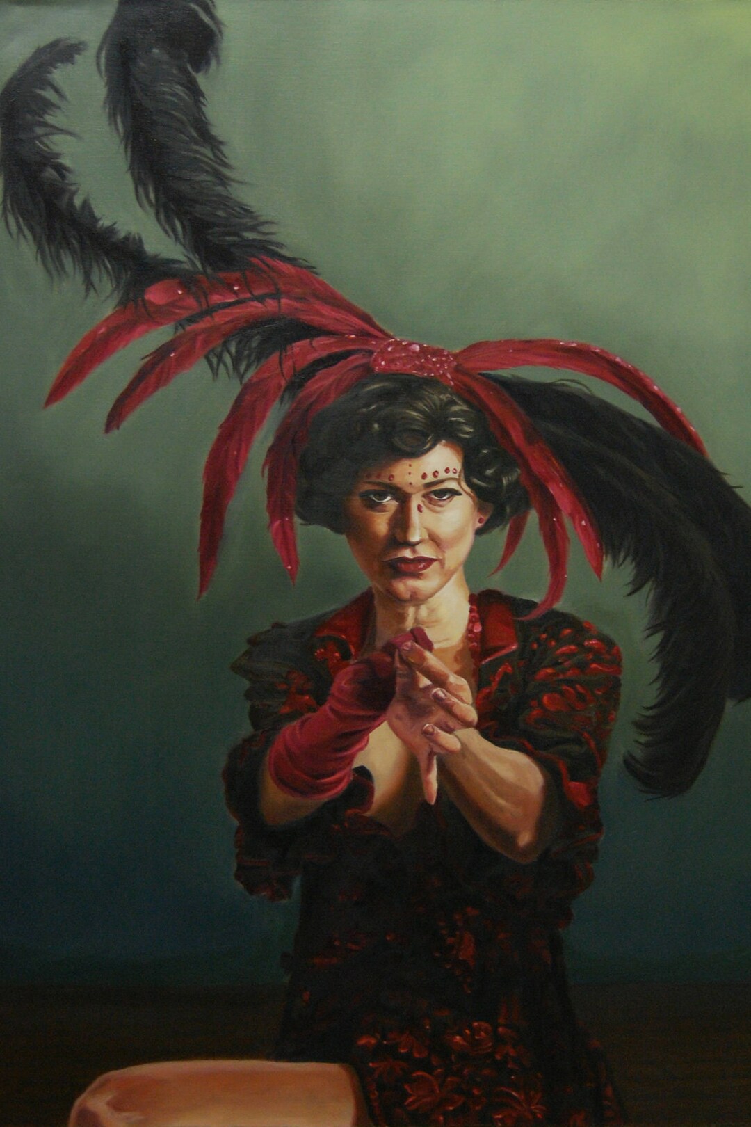 7x 5 Artist Print of My Painting of the Burlesque Performer Wierdee ...