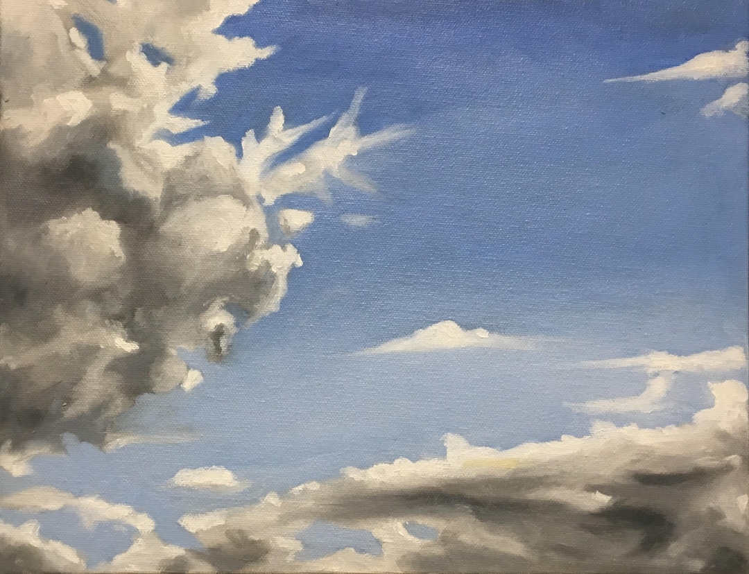 Clouds 7 - Blue Sky Art - Sky Fine Art - Clouds Art Print - Cloudscape ...