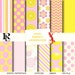 Pink Lemonade Digital Paper Pack Digital Background Paper Background ...