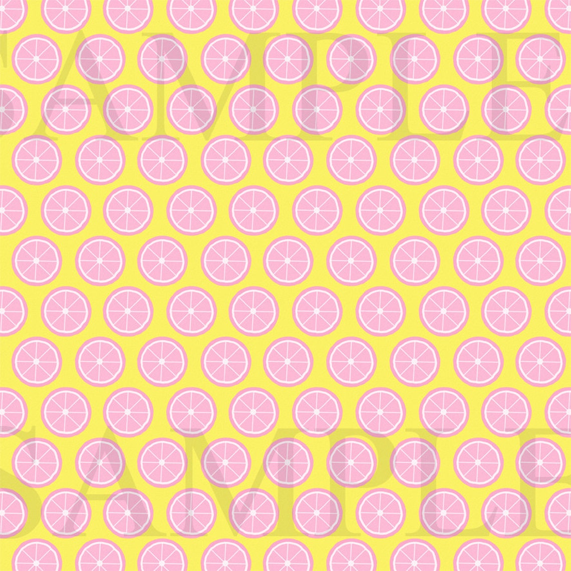 Pink Lemonade Digital Paper Pack Digital Background Paper Background ...