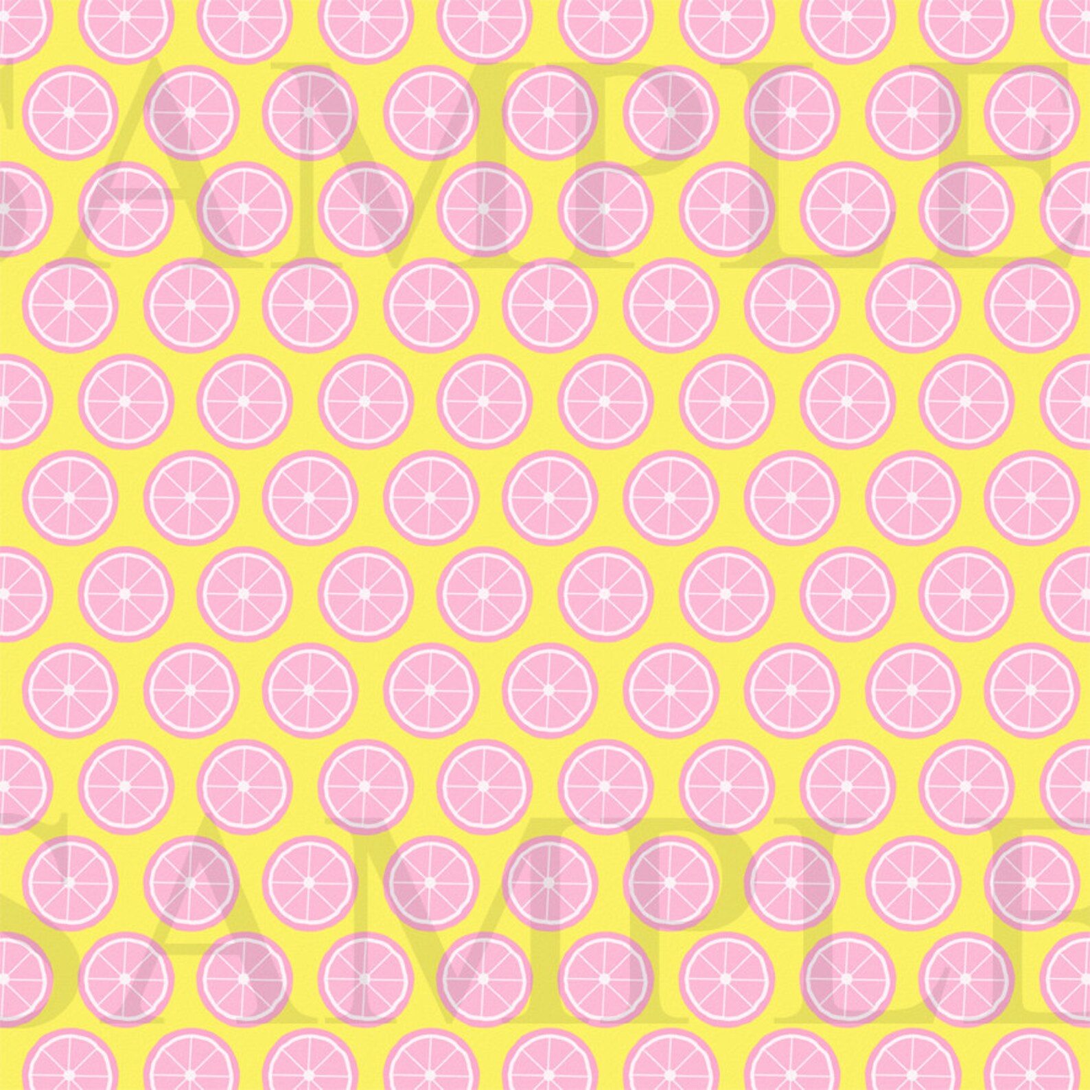 Pink Lemonade Digital Paper Pack Digital Background Paper Background ...