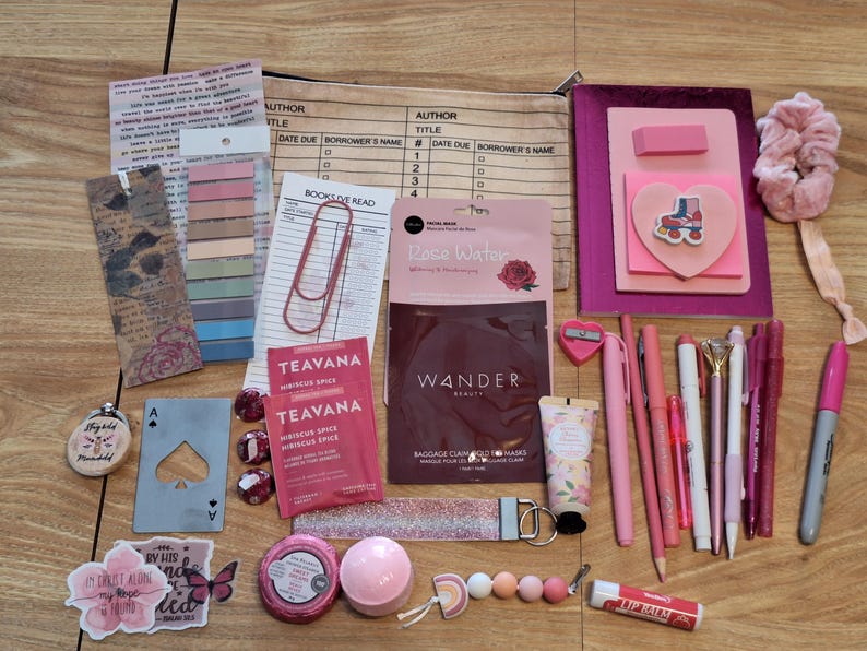 40 Item Mystery Bundle Full of Stationery, Selfcare, Keychains and Fun ...
