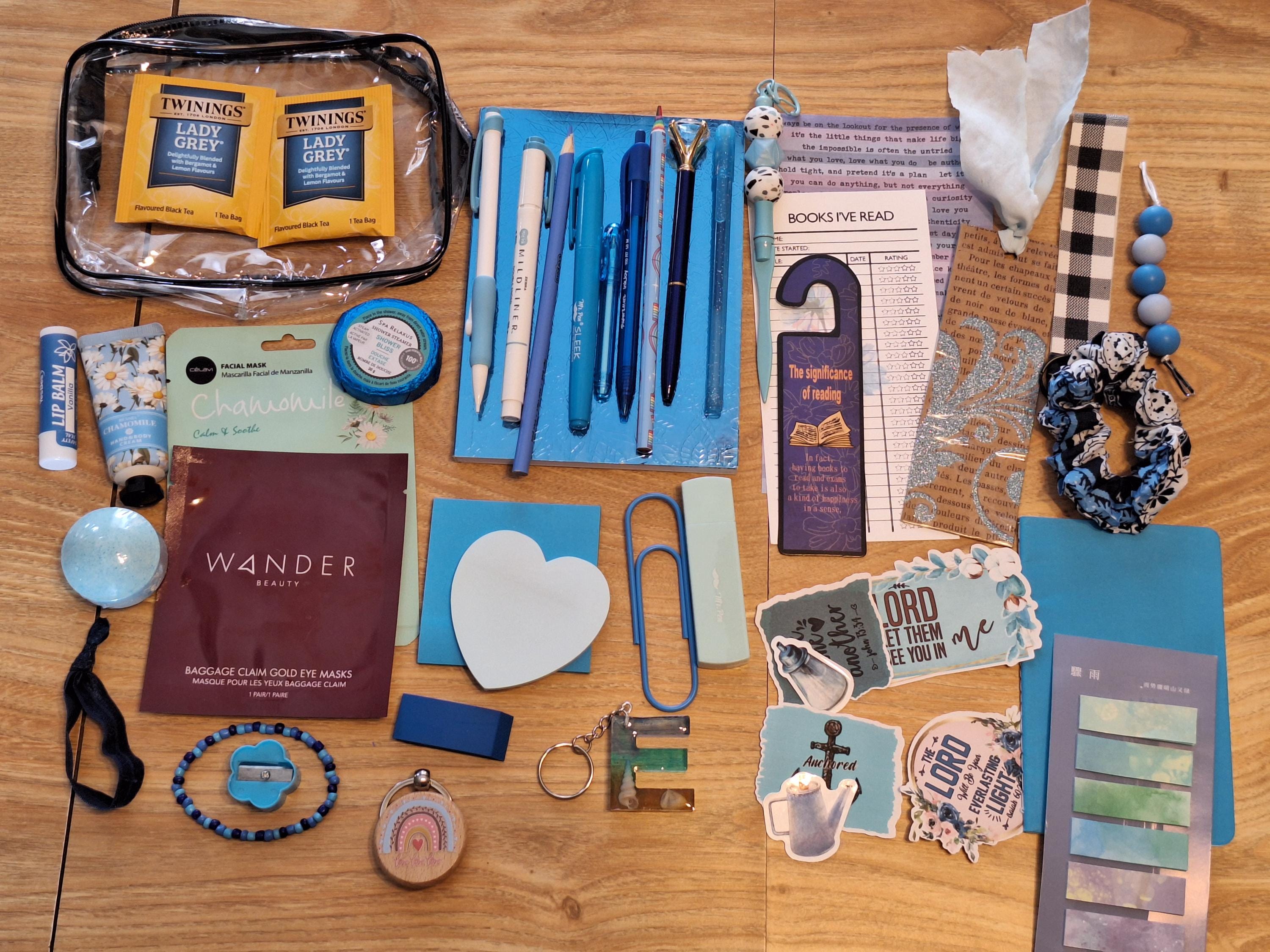40 Item Mystery Bundle Full of Stationery, Selfcare, Keychains and Fun ...