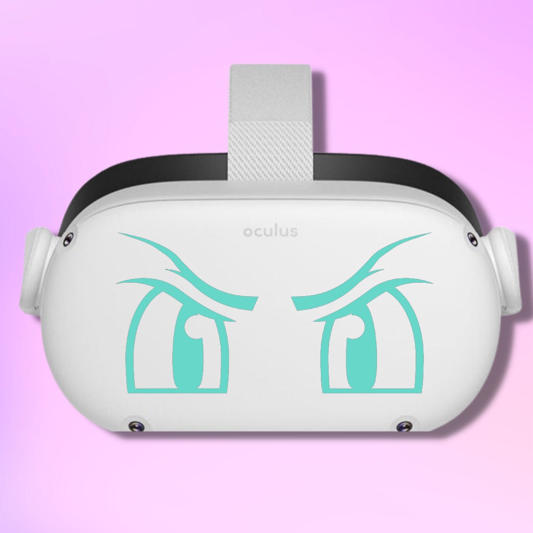 Samurai Angry Eyes Oculus Quest 2 Vinyl Sticker - Etsy