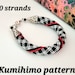 20 Strand Beaded Kumihimo Pattern Tutorial PDF Instant Download Black ...