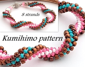flat kumihimo patterns free
