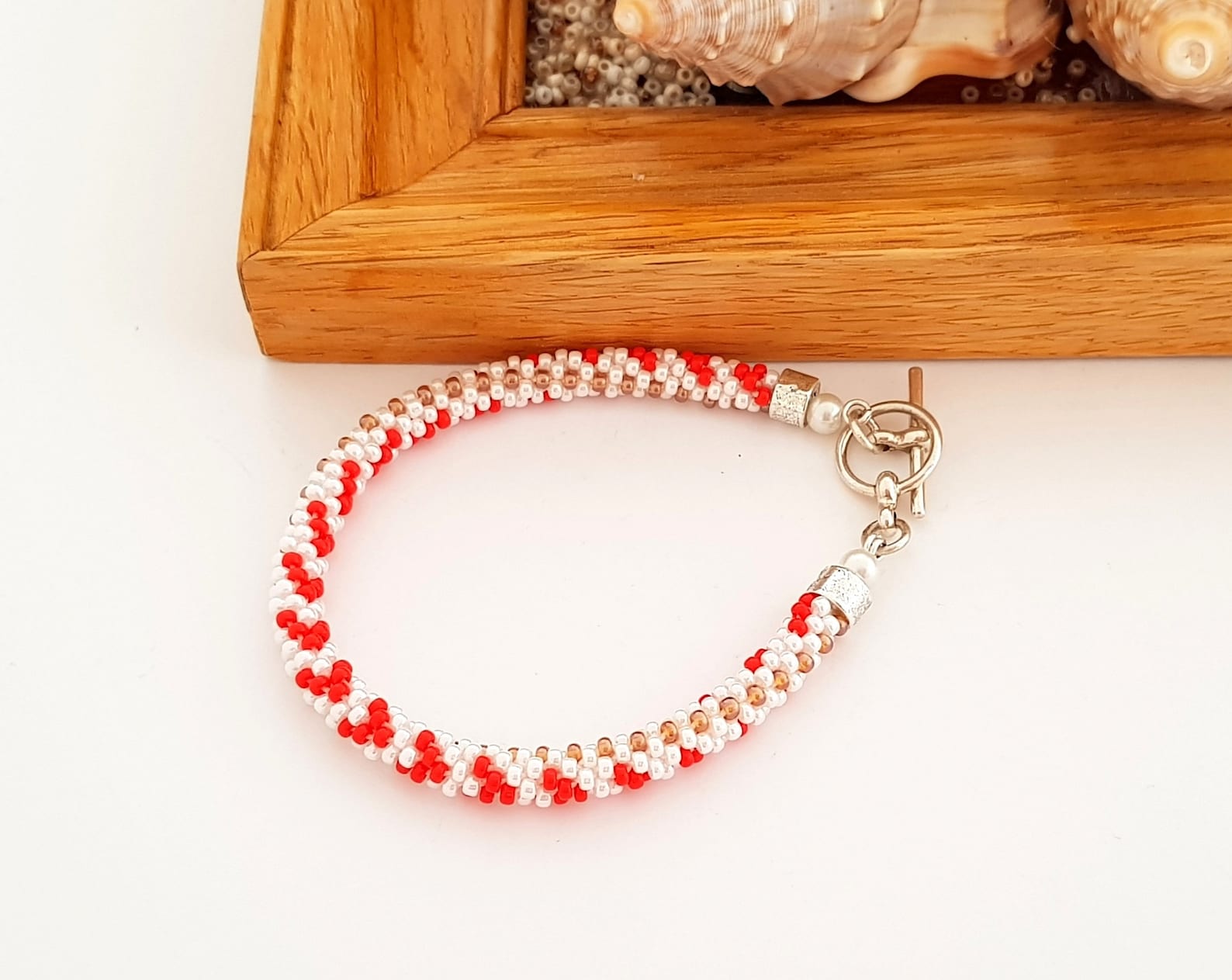 Beaded Kumihimo Pattern and Tutorial Instant Download Bead Layout 8 ...