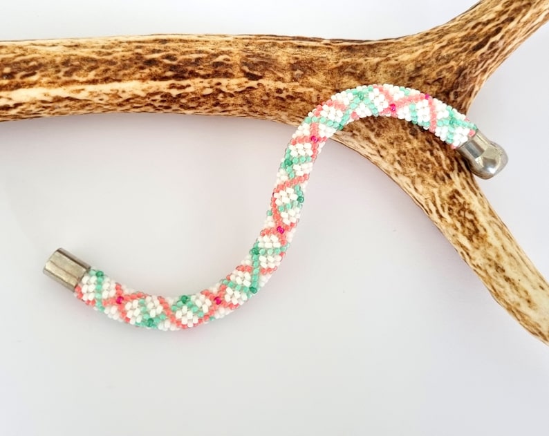 16 Strand Beaded Kumihimo Pattern and Tutorial PDF Instant Download ...