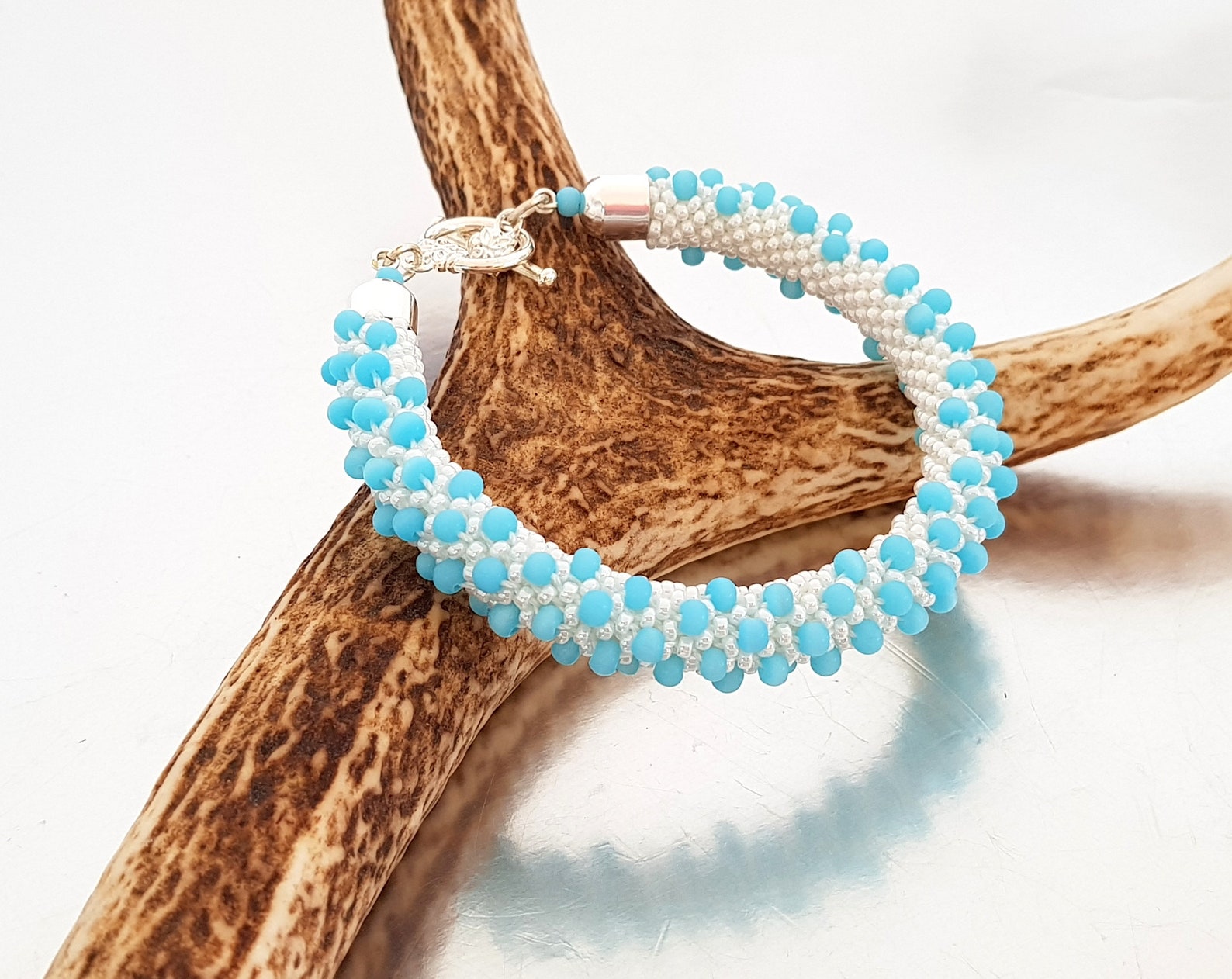 Beaded Kumihimo Pattern Tutorial 16 Strands Seed Beads Bracelet PDF ...