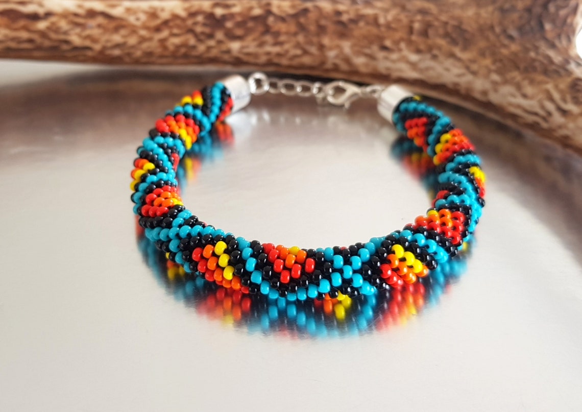 16 Strands Beaded Kumihimo Pattern Tutorial PDF Loading Braiding ...