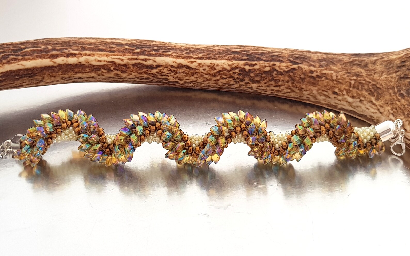 16 Strands Beaded Kumihimo Bracelet PDF Pattern Tutorial | Etsy