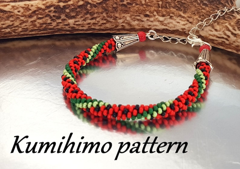 Kumihimo Pattern and Tutorial PDF Loading Braiding Instruction - Etsy