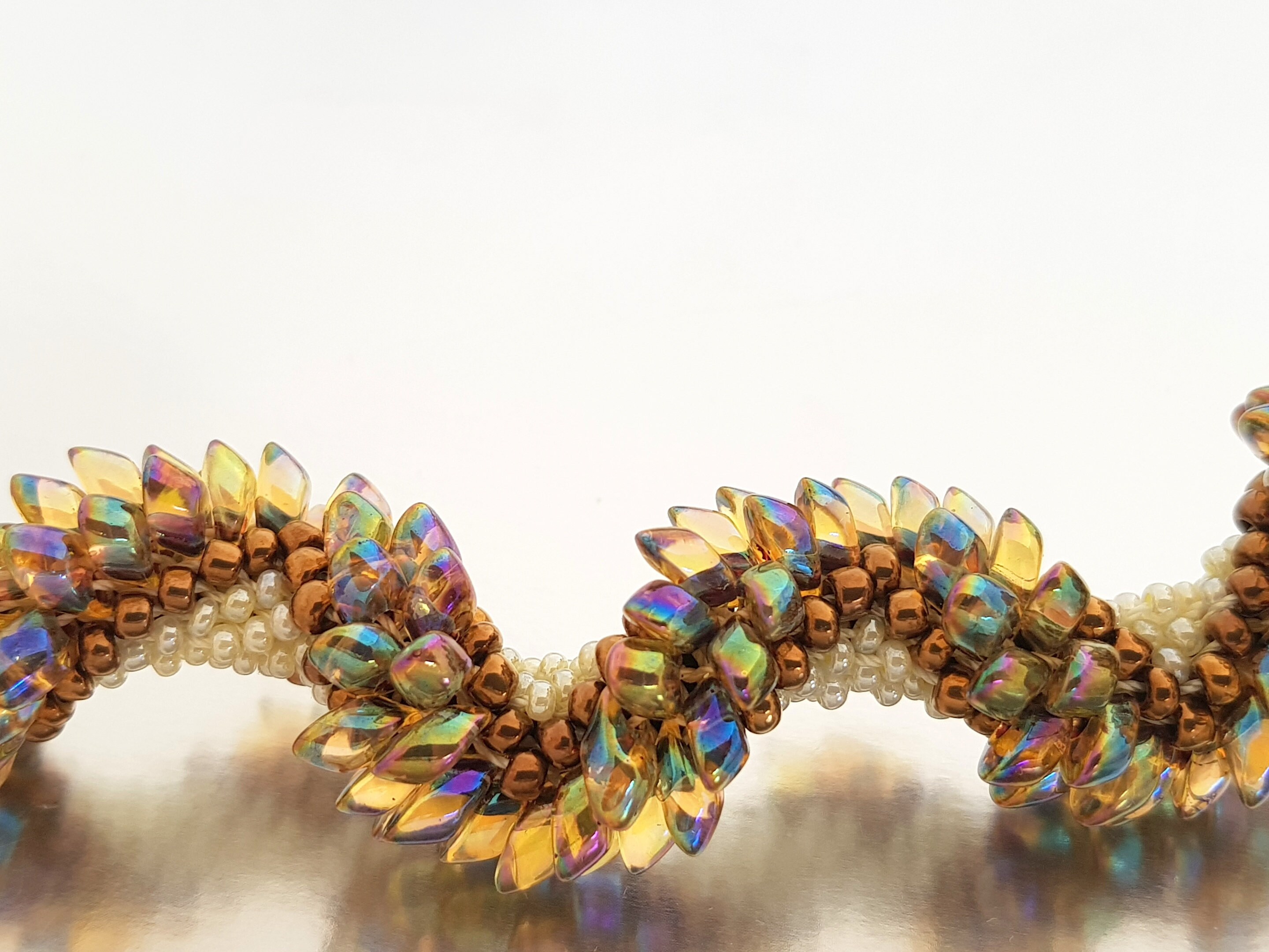 16 Strands Beaded Kumihimo Bracelet PDF Pattern Tutorial | Etsy
