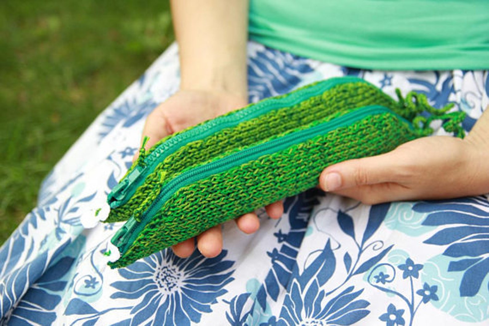 Pattern PDF in English Rainbow Pea Pod Crochet Knitted Zip | Etsy