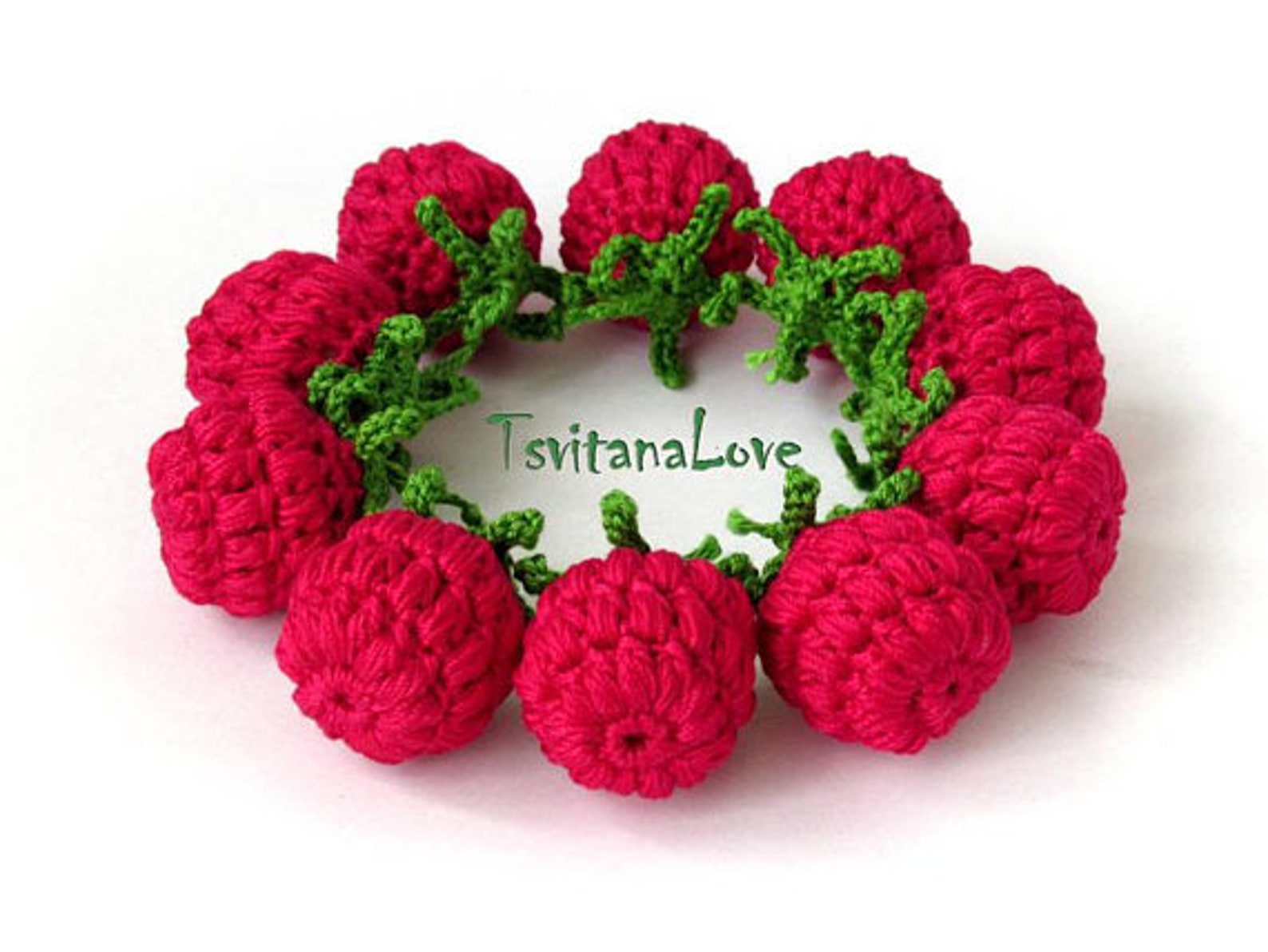 Pattern PDF in English Raspberry Crochet Amigurumi Raspberry - Etsy