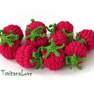 Pattern PDF in English Raspberry Crochet Amigurumi Raspberry - Etsy