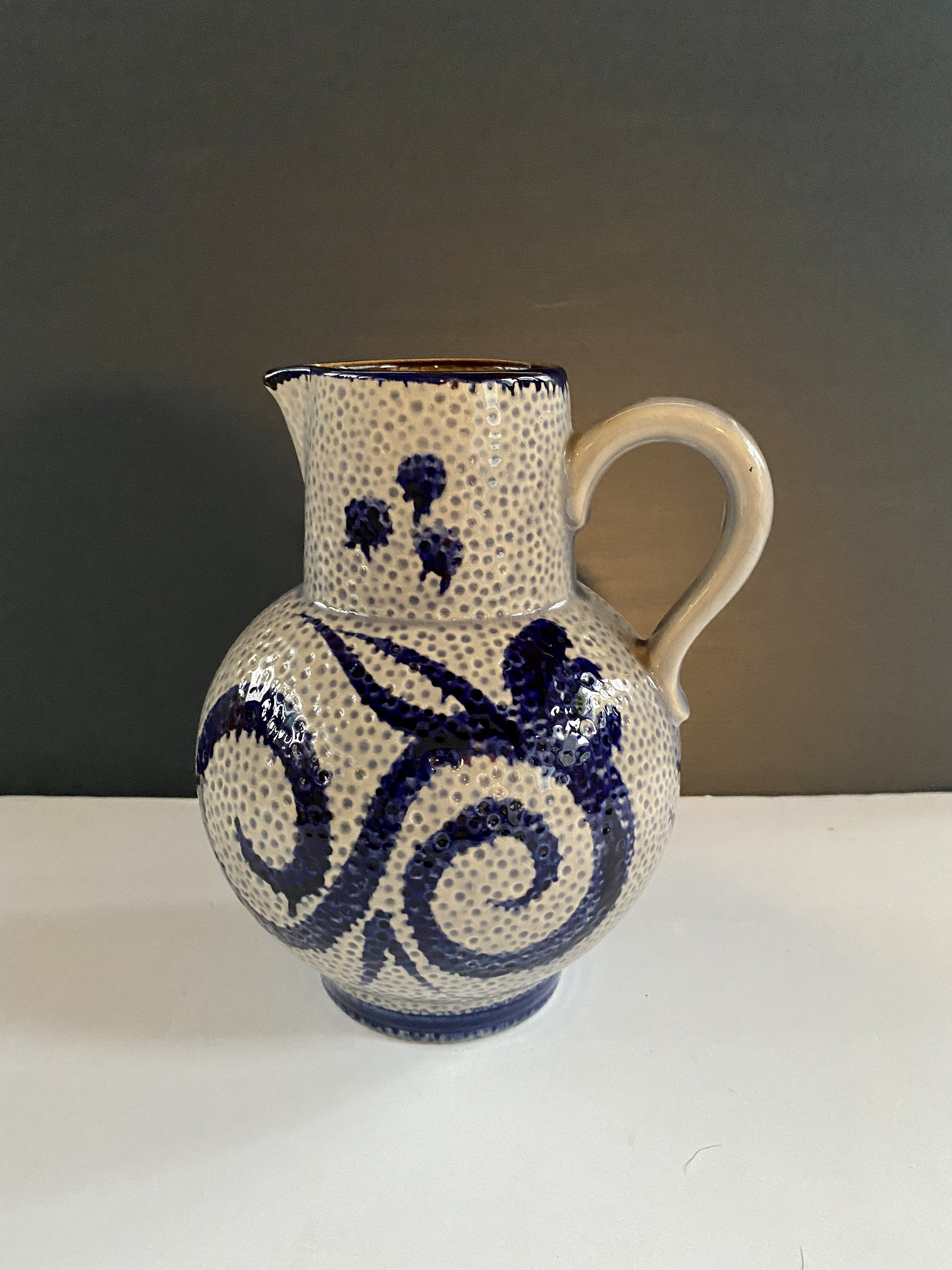 Vintage West Germany Ceramic Pitcher German Pottery Salt Glaze - Etsy