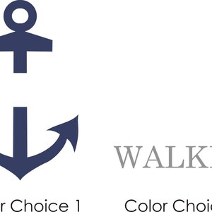 Nautical Anchor Wall Decal | Anchor Wall Decal | NAUTICAL Wall Decor ...