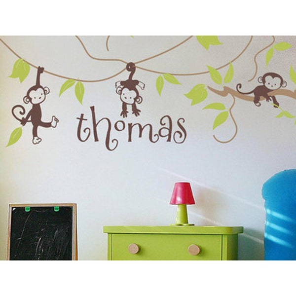 Girl Name Decal - Etsy