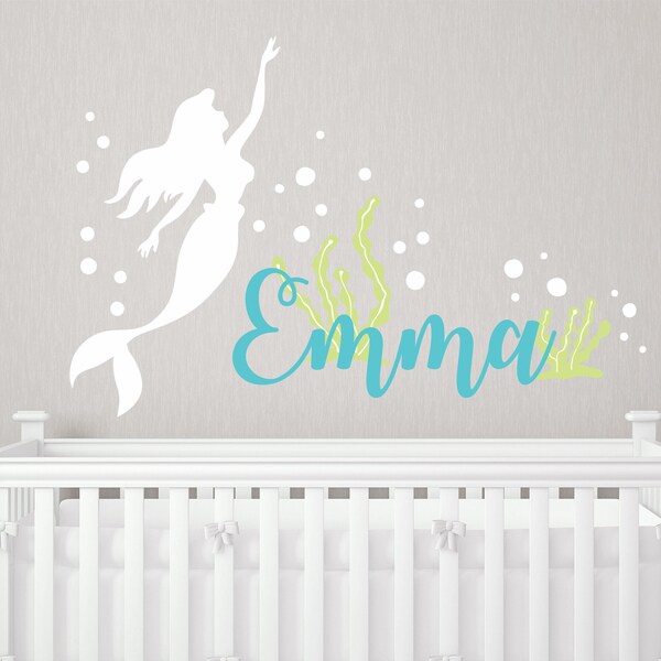 Little Mermaid Decal - Etsy