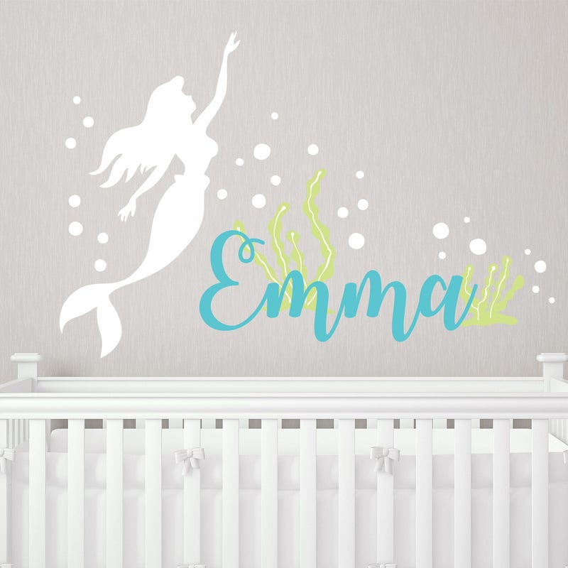 Little Mermaid Decal - Etsy