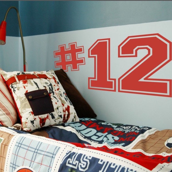 Large Wall Decal Sports Team - Etsy