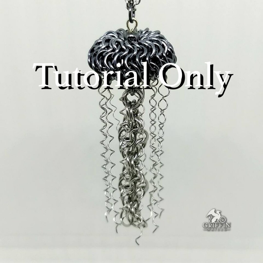 Chainmaille Tutorial - Jellyfish - PDF - Etsy