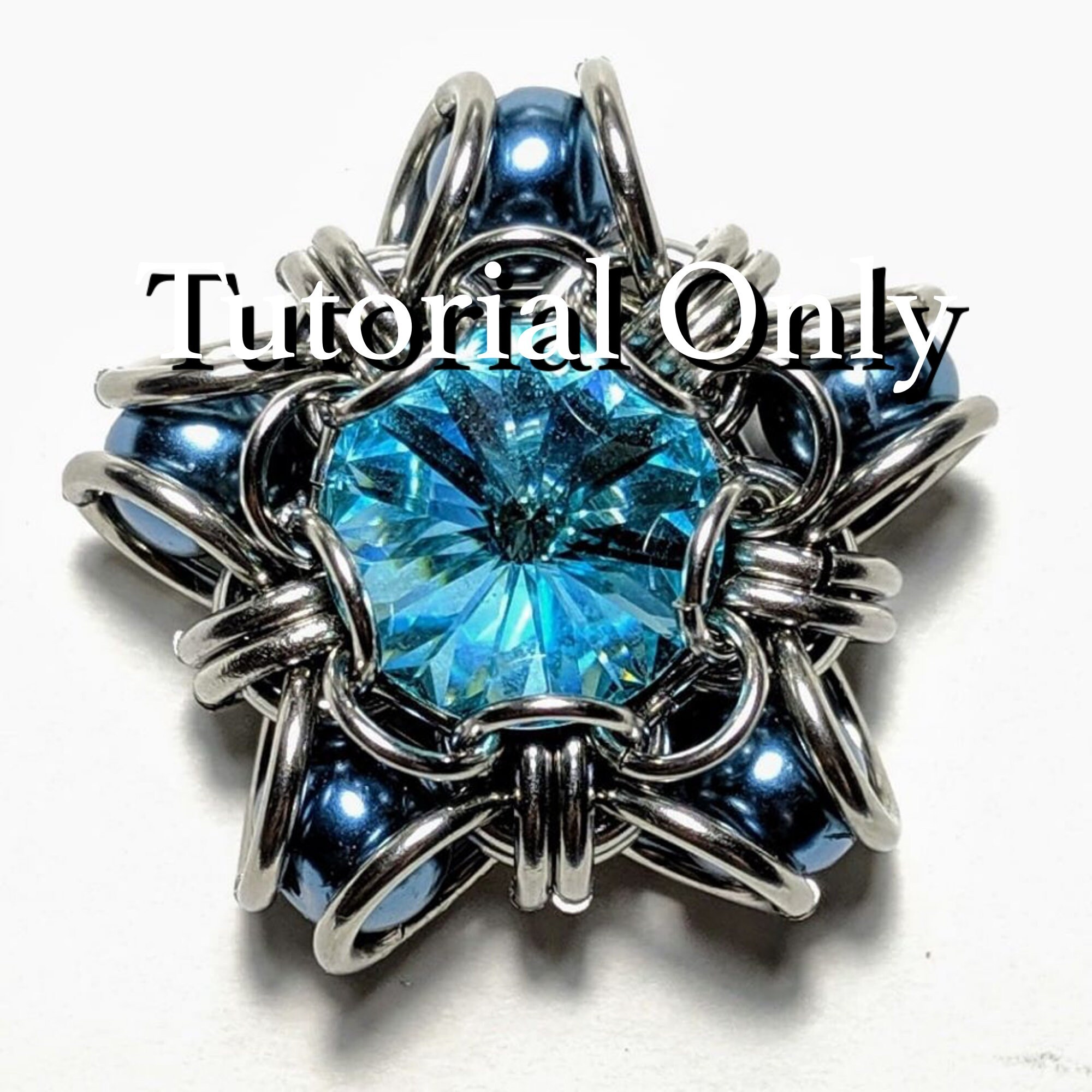 Chainmaille Tutorial Pearl Star Capture PDF - Etsy