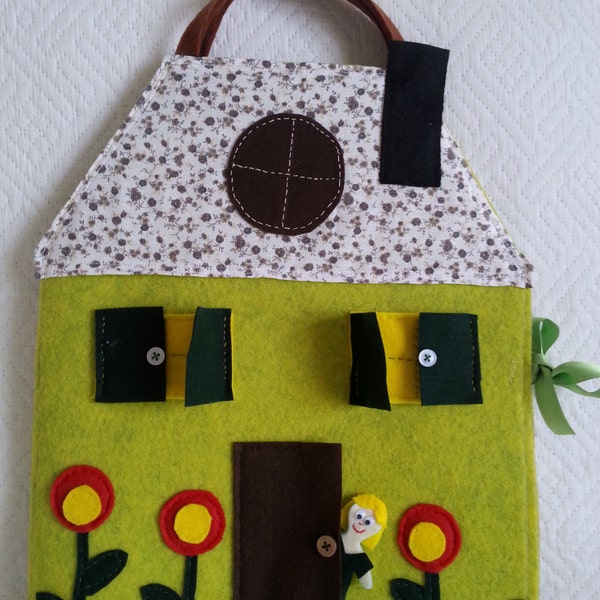 Felt Doll House - Etsy