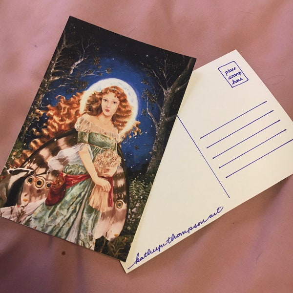 Mermaid Postcards - Etsy