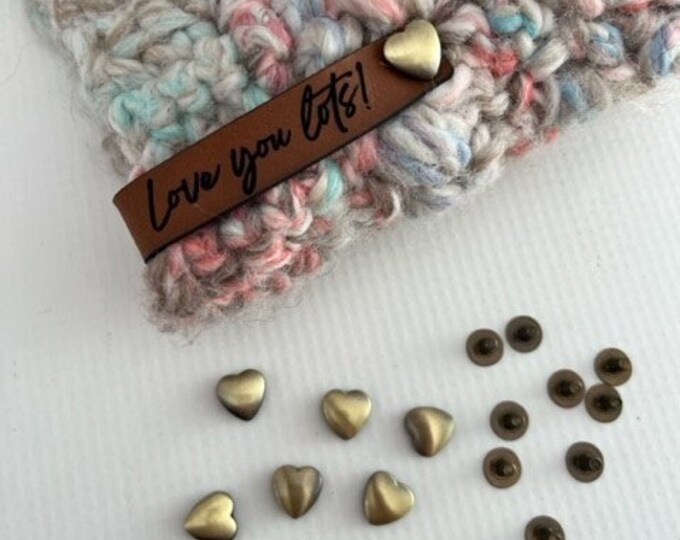 Heart Rivets, Tag Fasteners, Easy No Sew Rivets, Metal Rivets, Chicago ...