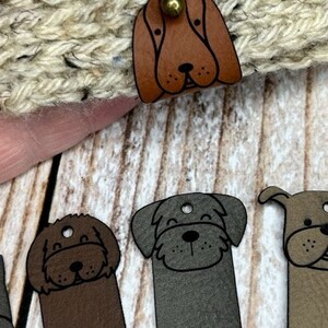 Dog Sewing Tag, Cute Dogs, Rivet Tags, No Sew Tags, Ultra Suede, Tag ...