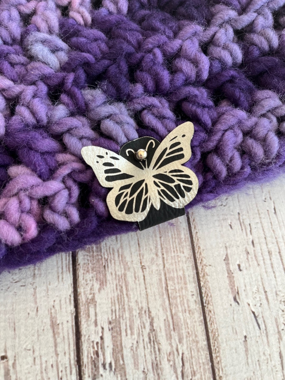 Butterfly Tags, Rivet Tags, No Sew Tags, Custom, Faux Leather, Custom ...