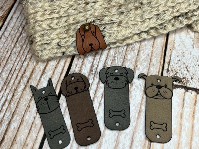 Dog Sewing Tag, Cute Dogs, Rivet Tags, No Sew Tags, Ultra Suede, Tag ...