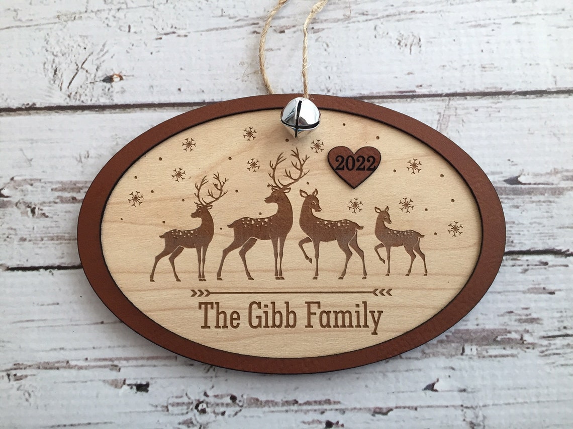 Personalized Christmas Ornament Engraved Christmas Ornament - Etsy Canada